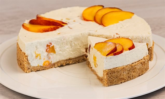 CheeseCake alle pesche e zenzero Ricette | Cameo